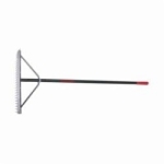 AIH | ALUMINUM LANDSCAPE RAKE WITH BRACE