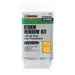 AIH | 3' X6' X1.25 MIL THICK STORM WINDOW KIT 2 PACK
