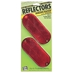 AIH | HY-KO CORB-7 Oval Self-Adhesive Carded Reflector, 9.63 in L x 4. ...