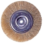 AIH | 4" FINE WIRE WHEEL 1/2" AND 5/8" ARBOR