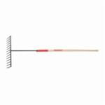 AIH | Razor-Back® 63125 Asphalt Rake, 14 Tines, Forged Steel, Hardwood ...