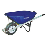 AIH | Seymour® WB-6SHDS Wheelbarrow, 6 cu-ft Capacity, Steel Tray ...
