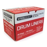 AIH | 55GAL BLACK TRASH & DRUM BAG 40/BOX